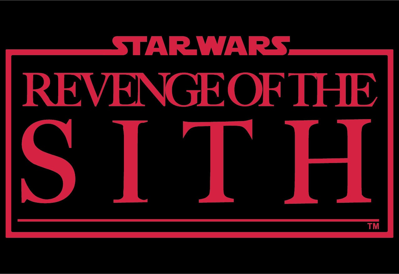 Star Wars Revenge of the Sith Vector Art - Etsy