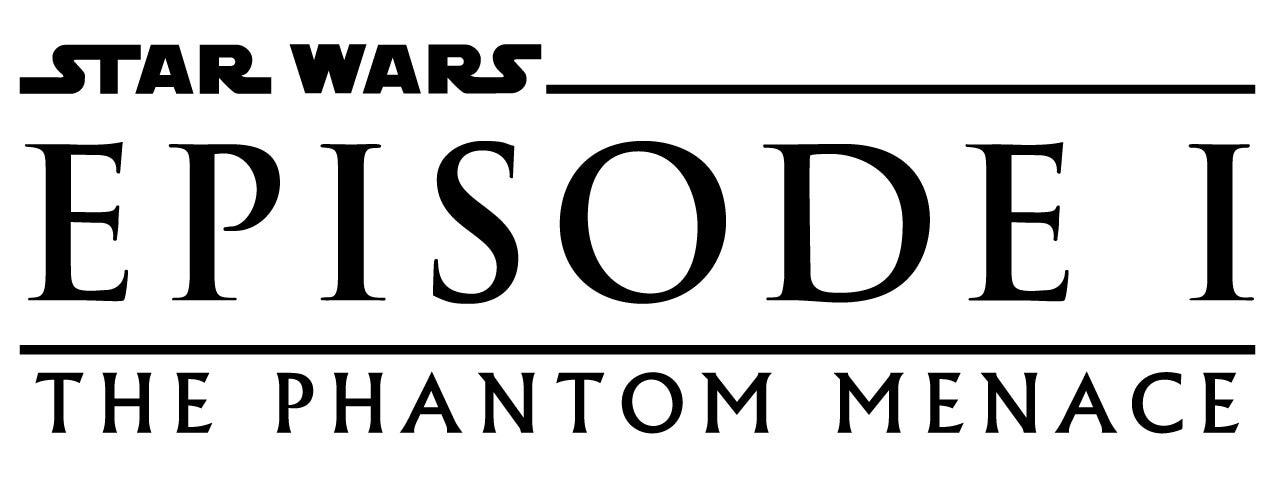 Star Wars Phantom Menace Logo Vector Art - Etsy