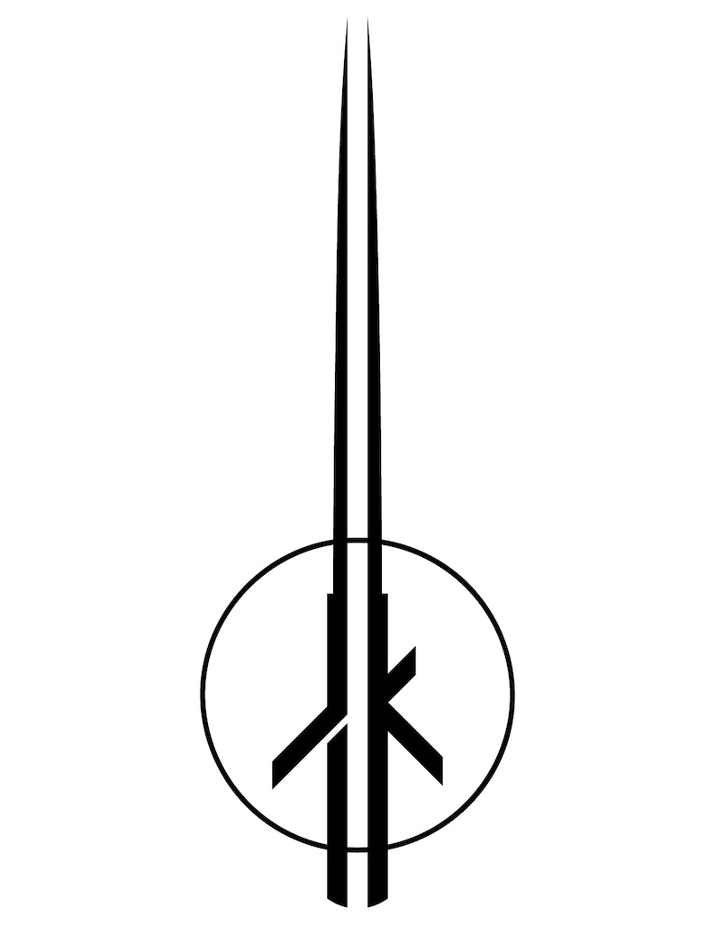 Jedi Outcast Logo Vector Art - Etsy