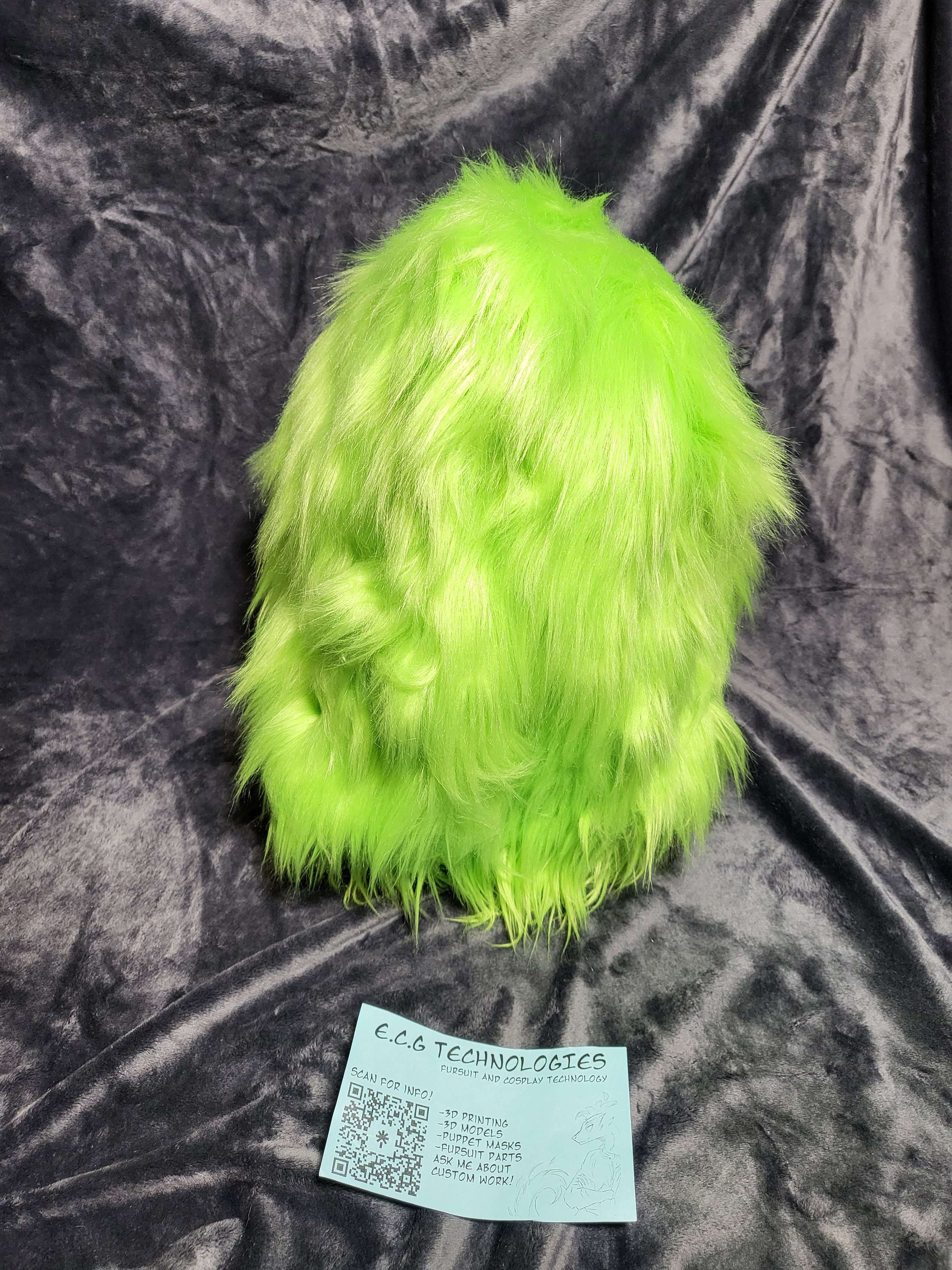 Green Worm on a String Fursuit Head / Mask / Cosplay Premade - Etsy ...