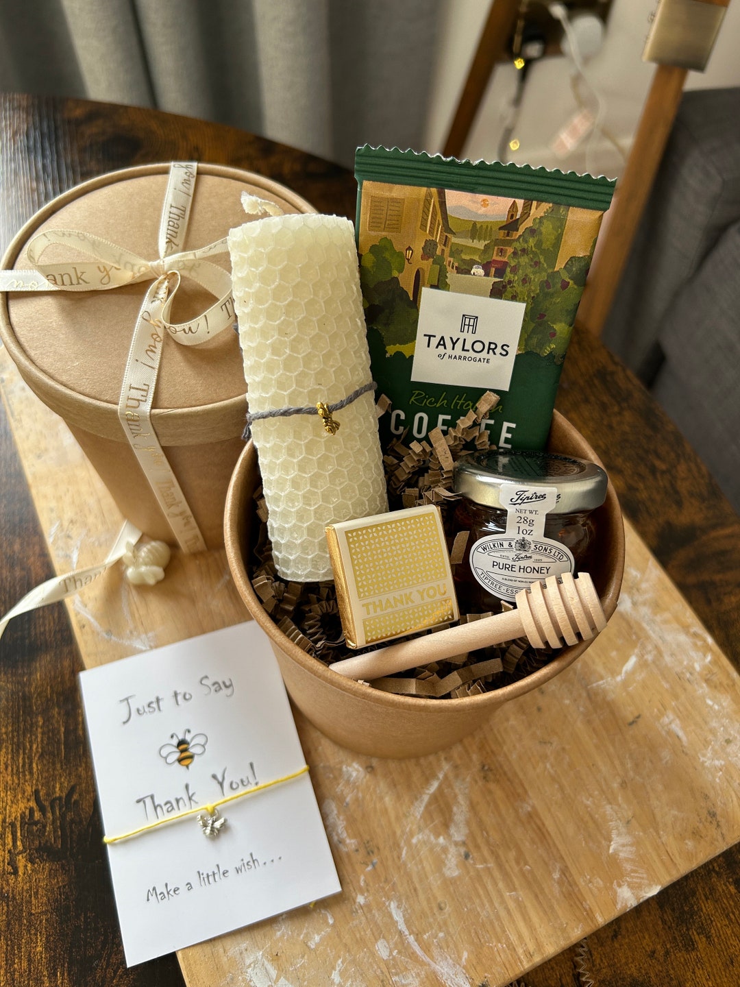 Personalized Thank You Gift Set: Teacher's Gift| Thank You Candle ...