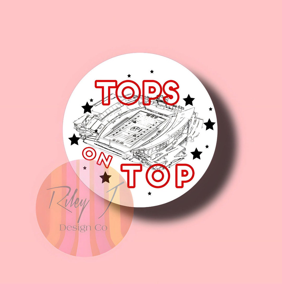 WKU (tops on Top) Button - Etsy
