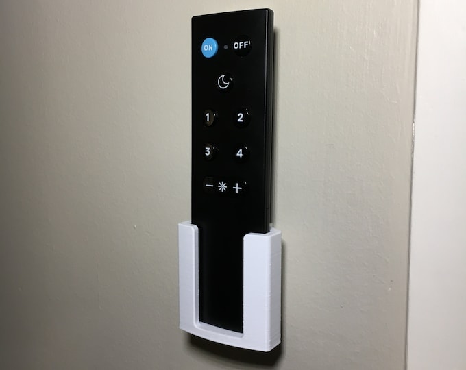 TV Cable or Satellite Decoder Receiver Remote Control Wall Holder Stand ...