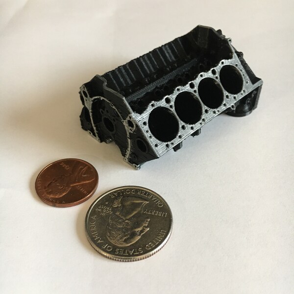 3d Printed Engine Block - Etsy