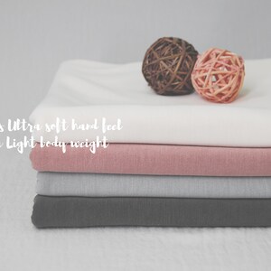 Ultra Soft MODAL QPULA Fabric by the Yard, Soft Hand Feel With Light ...