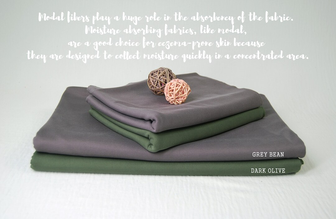 Ultra Soft MODAL MEMORY Fabric by the Yard, Soft Hand Feel With Light ...