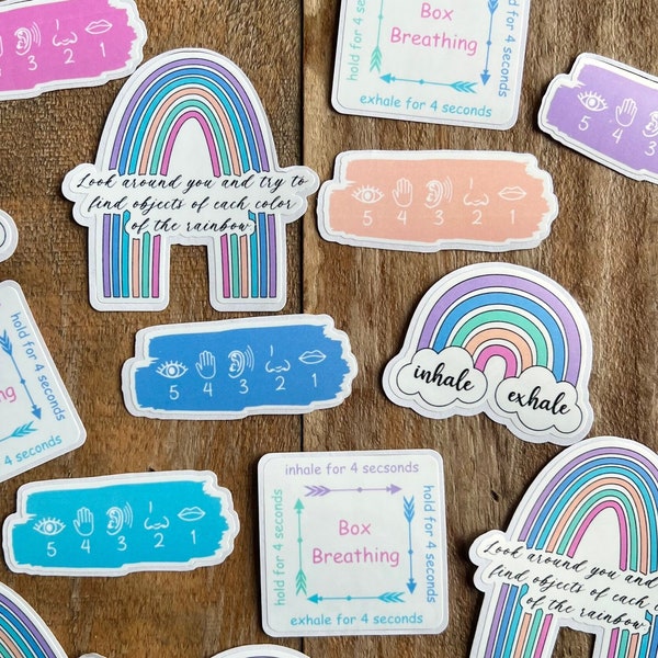 Five Senses Stickers - Etsy