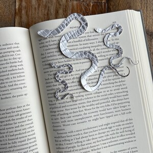 Serpentine Bookmarks / Snake Bookmark Set / Gothic Halloween - Etsy