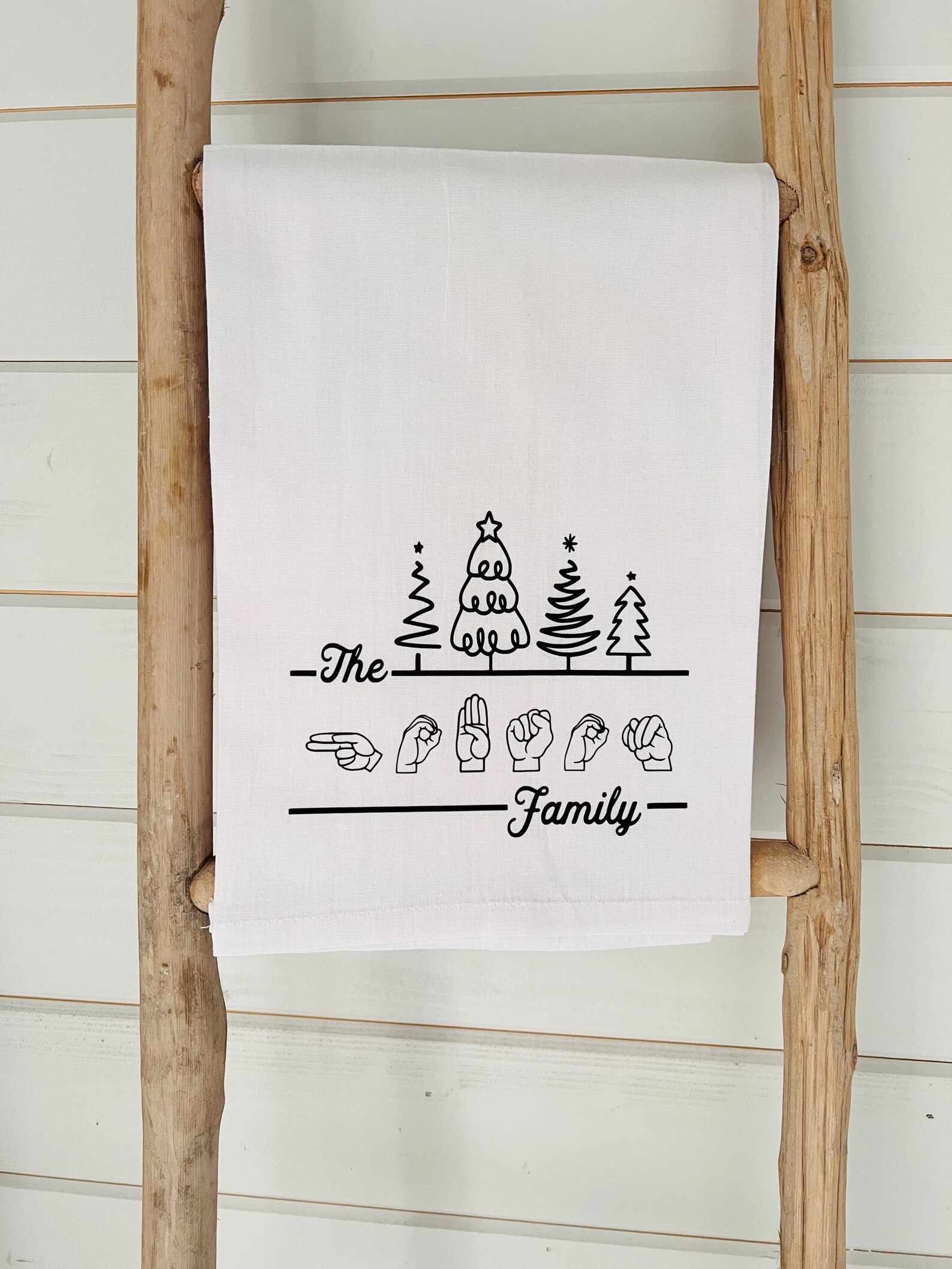 Personalized Sign Language Gift / Sign Language Christmas Gift / Sign ...
