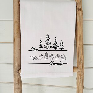 Personalized Sign Language Gift / Sign Language Christmas Gift / Sign ...