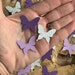 Purple Butterfly Confetti / Butterfly Party Decor / Butterfly Table ...