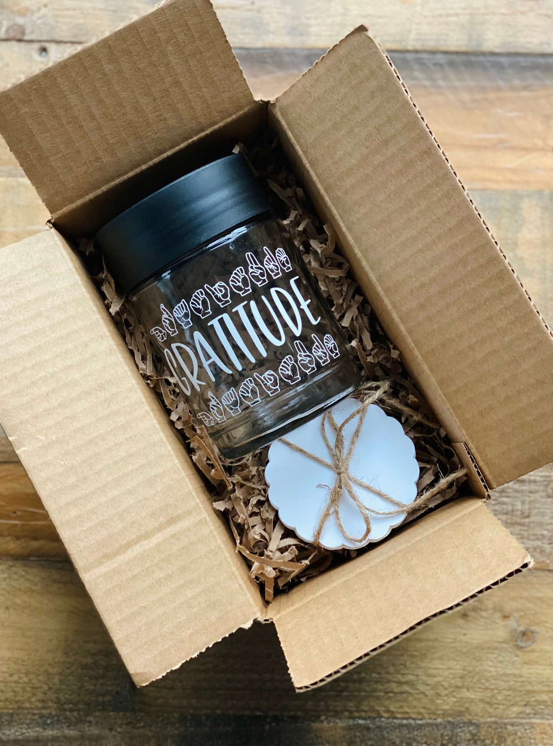 ASL Gratitude Jar / American Sign Language Gratitude Jar/ ASL - Etsy
