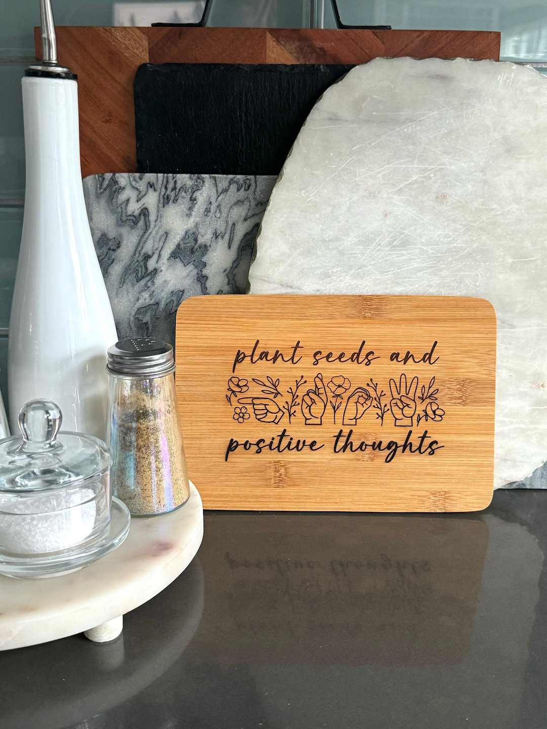 Sign Language Charcuterie Board / ASL Cutting Board / Sign Language ...