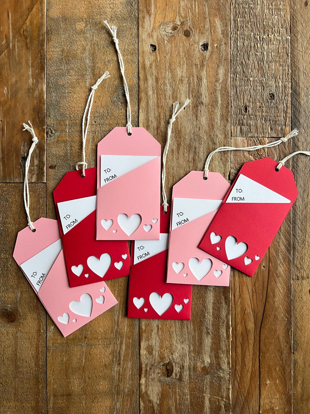 Valentines Day Gift Card Holders / Valentine’s Day Gift Tag / Gift Card ...