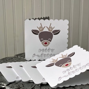 ASL Christmas Card / Sign Language Greeting Card / ASL Christmas Card ...
