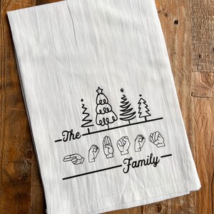 Personalized Sign Language Gift / Sign Language Christmas Gift / Sign ...