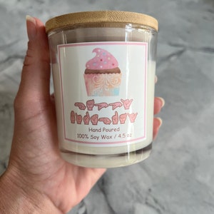 ASL Candle Set / Sign Language Birthday Gift / ASL Gift for Her ...