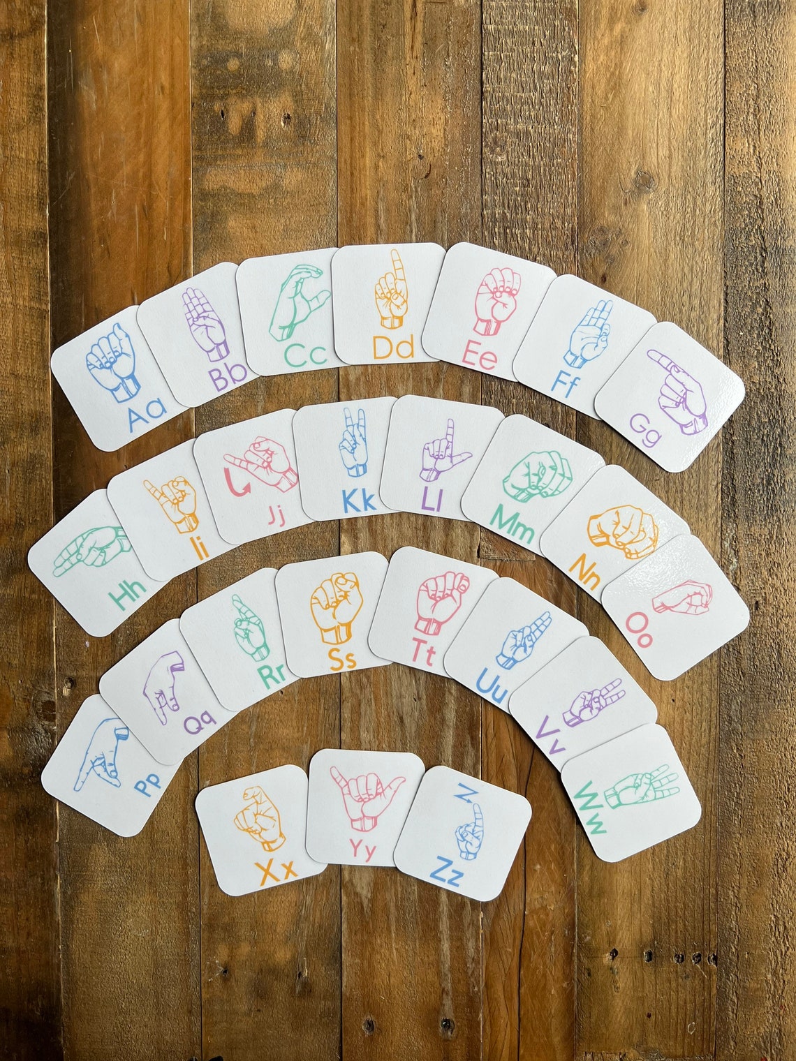 Sign Language Flash Cards / ASL Flash Cards / Sign Language - Etsy