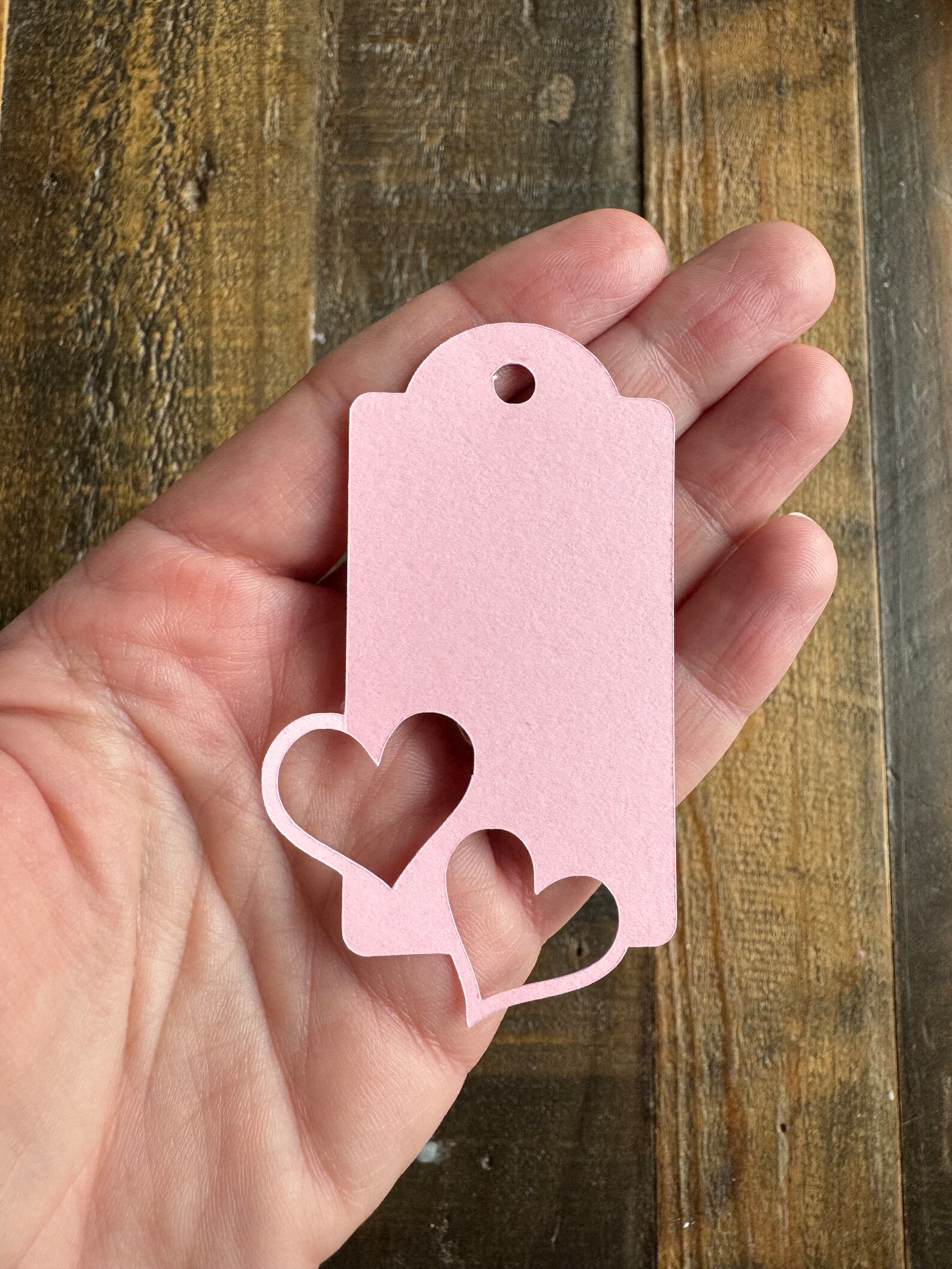 Heart Shape Gift Tags / Valentine’s Day Gift Wrap Accessories / Heart ...