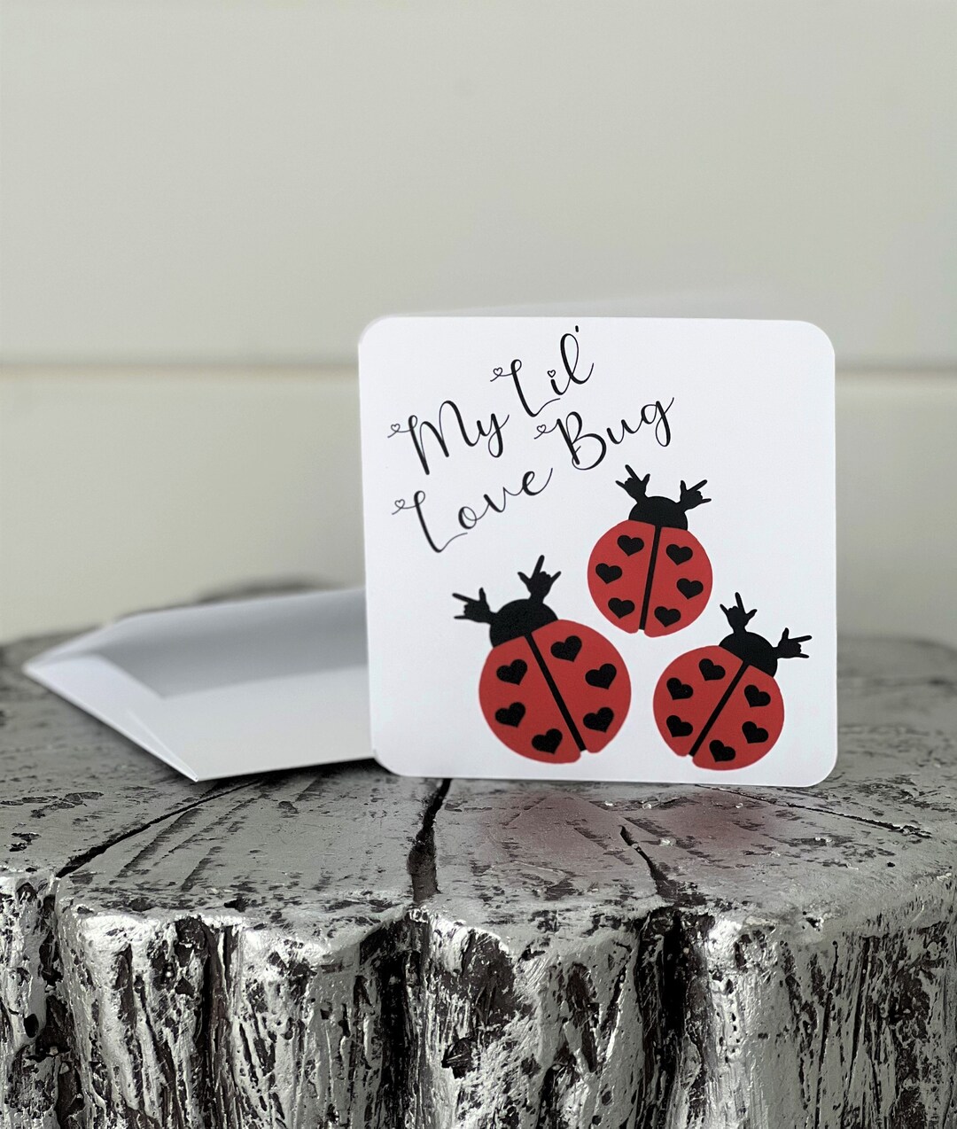ASL Love Bug Valentine's Day Card / Sign Language Love Greeting Card ...