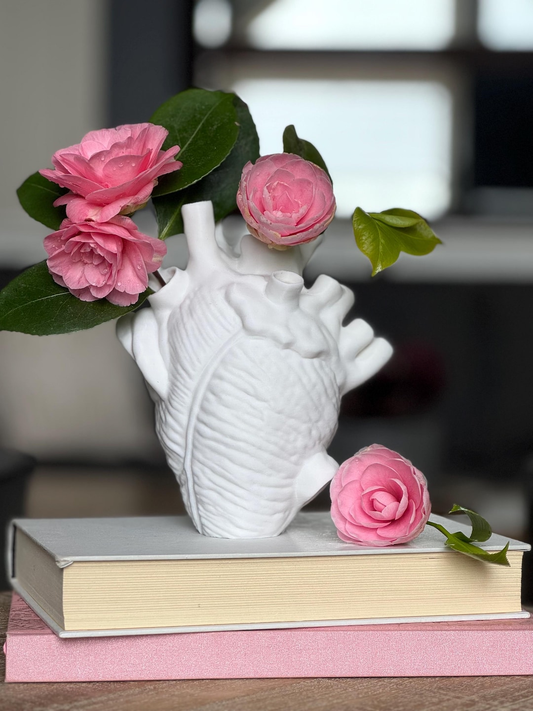 Anatomical Heart Vase / Human Heart Flower Vase / Wedding Anniversary ...