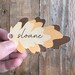 Personalized Thanksgiving Place Cards / Custom Thanksgiving Name Tags ...