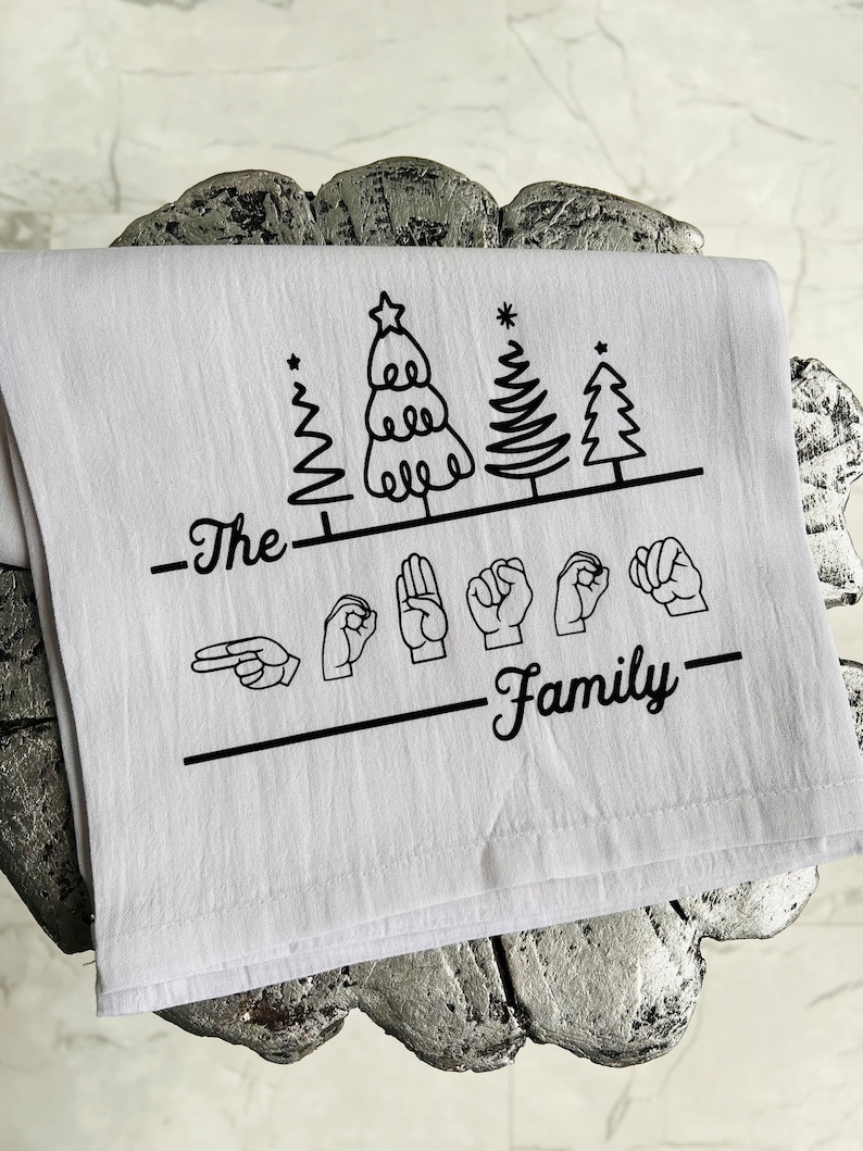 Personalized Sign Language Gift / Sign Language Christmas Gift - Etsy
