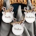 Personalized Christmas Place Cards / Custom Christmas Name Tags ...