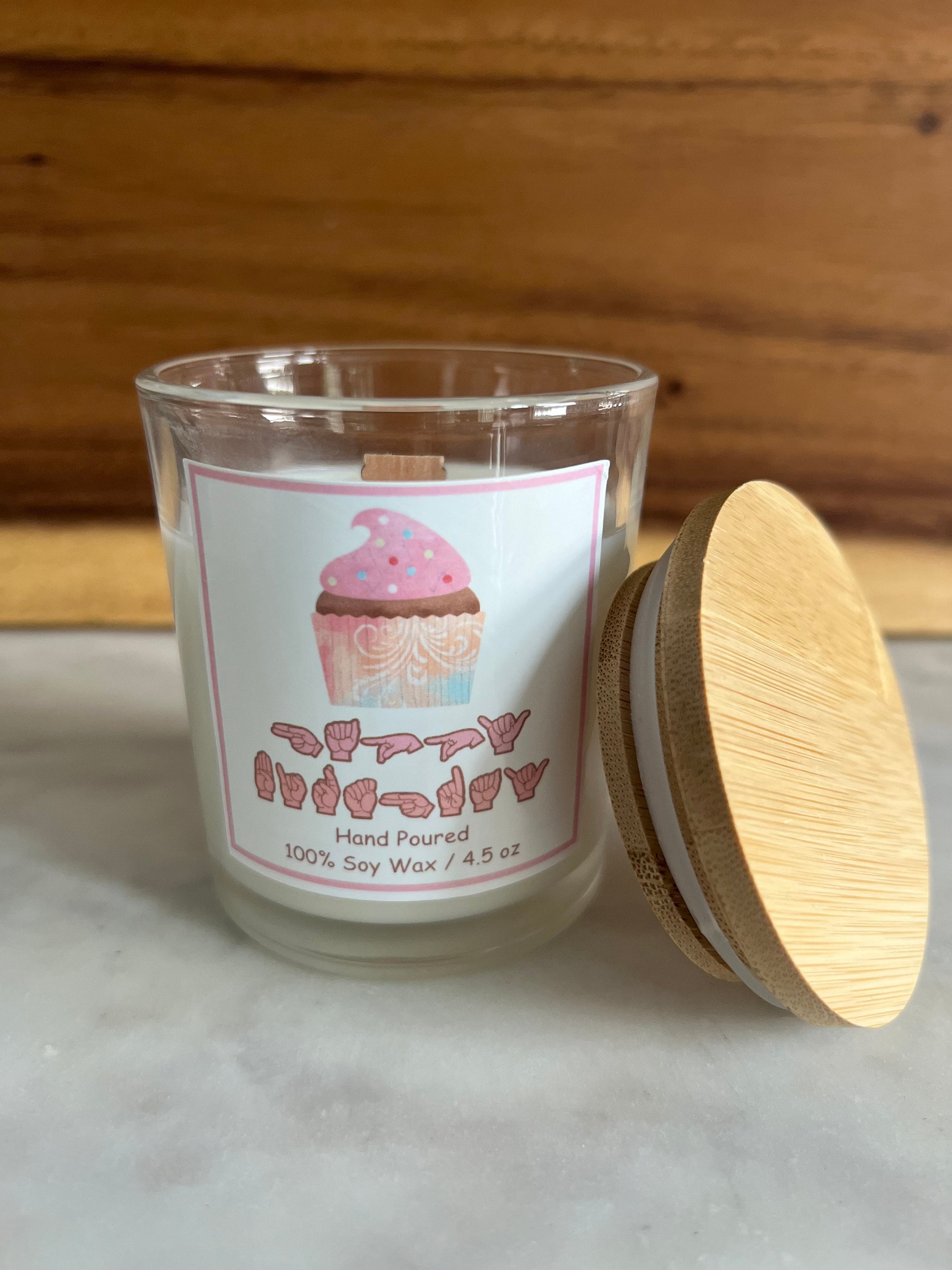 ASL Candle Set / Sign Language Birthday Gift / ASL Gift for Her ...