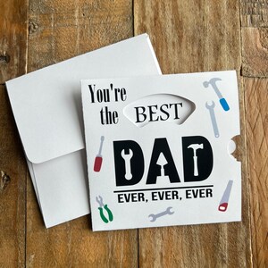 Interactive Father’s Day Card / Best Dad Ever Card / Card for Dad ...