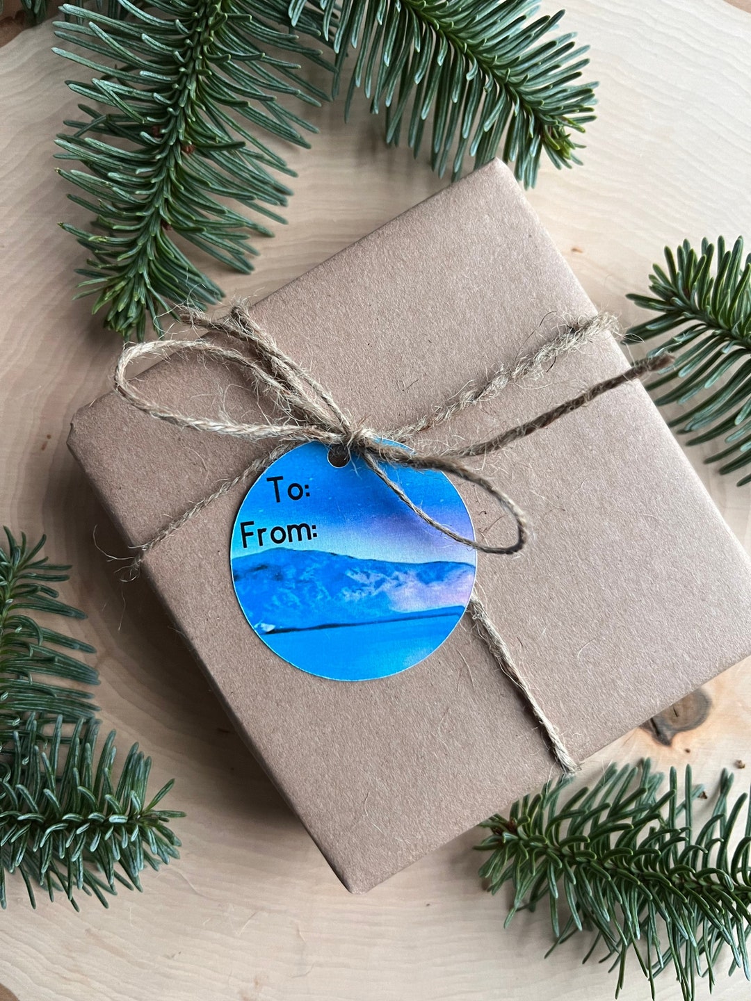 Northern Lights Gift Tags / Aurora Borealis Gift Tags / Christmas Gift ...