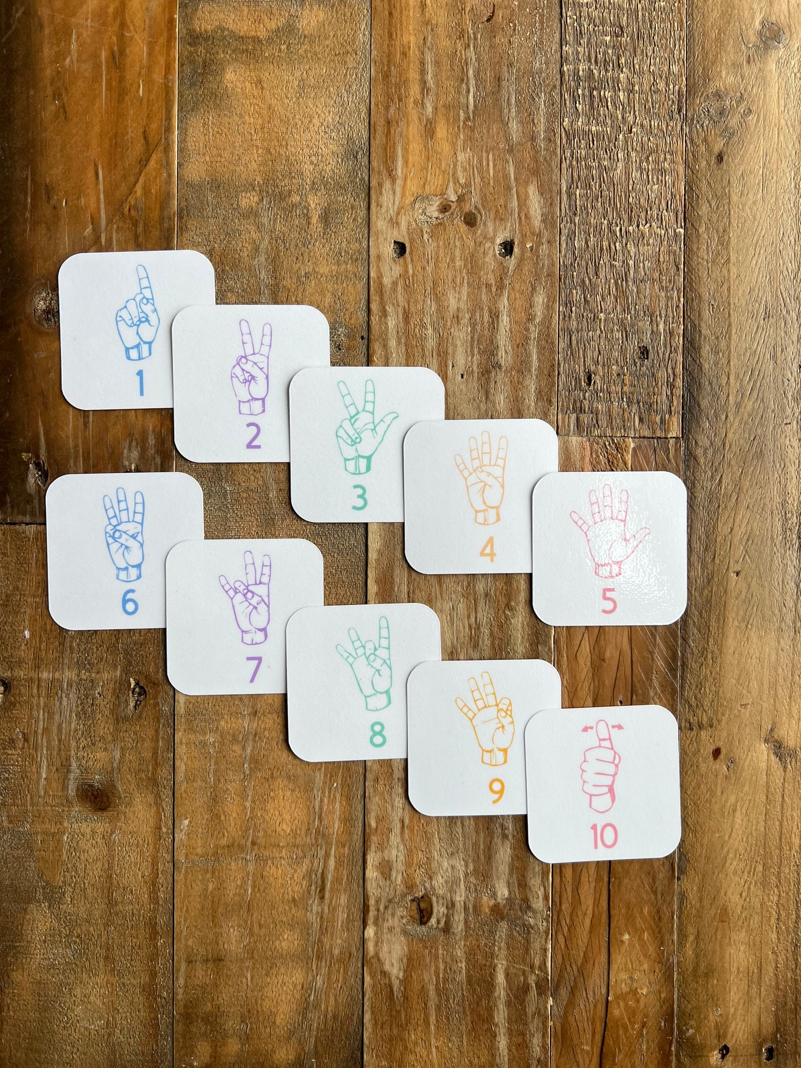 Sign Language Flash Cards / ASL Flash Cards / Sign Language - Etsy