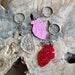 Anatomical Heart Keychain / Engraved Human Heart Keychain / Acrylic ...