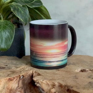 Color Changing Sunrise Mug / Sunset Beach Mug / Heat Sensitive Mug ...