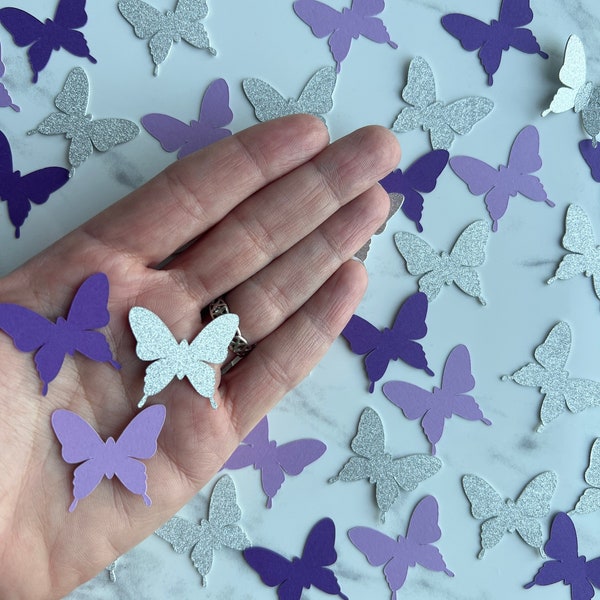 Butterfly Confetti Card - Etsy