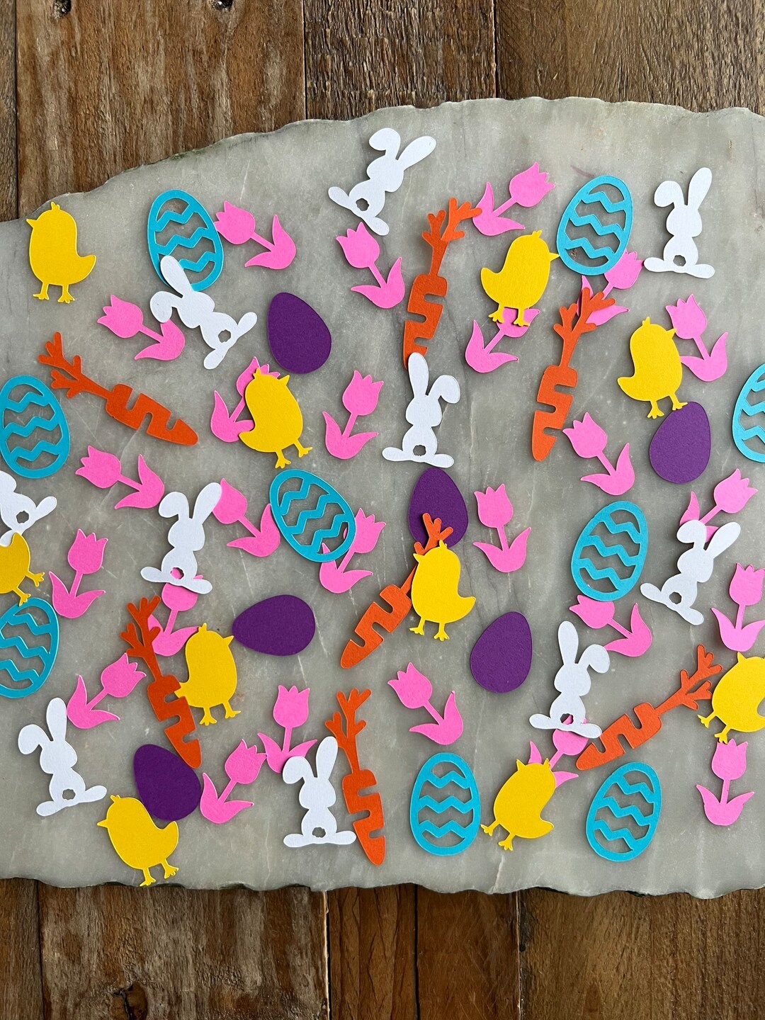 Easter Confetti / Easter Basket Filler / Spring Table Scatter / Card ...