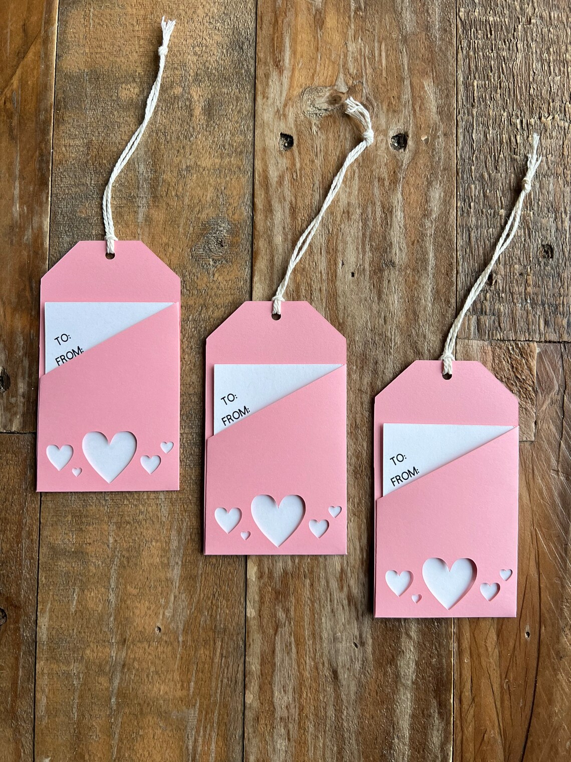 Valentines Day Gift Card Holders / Valentine’s Day Gift Tag / Gift Card ...