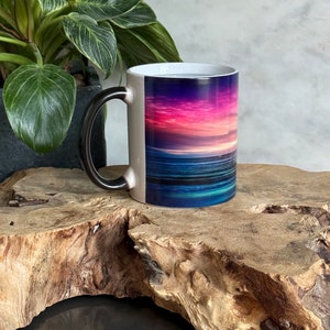 Color Changing Sunrise Mug / Sunset Beach Mug / Heat Sensitive Mug ...