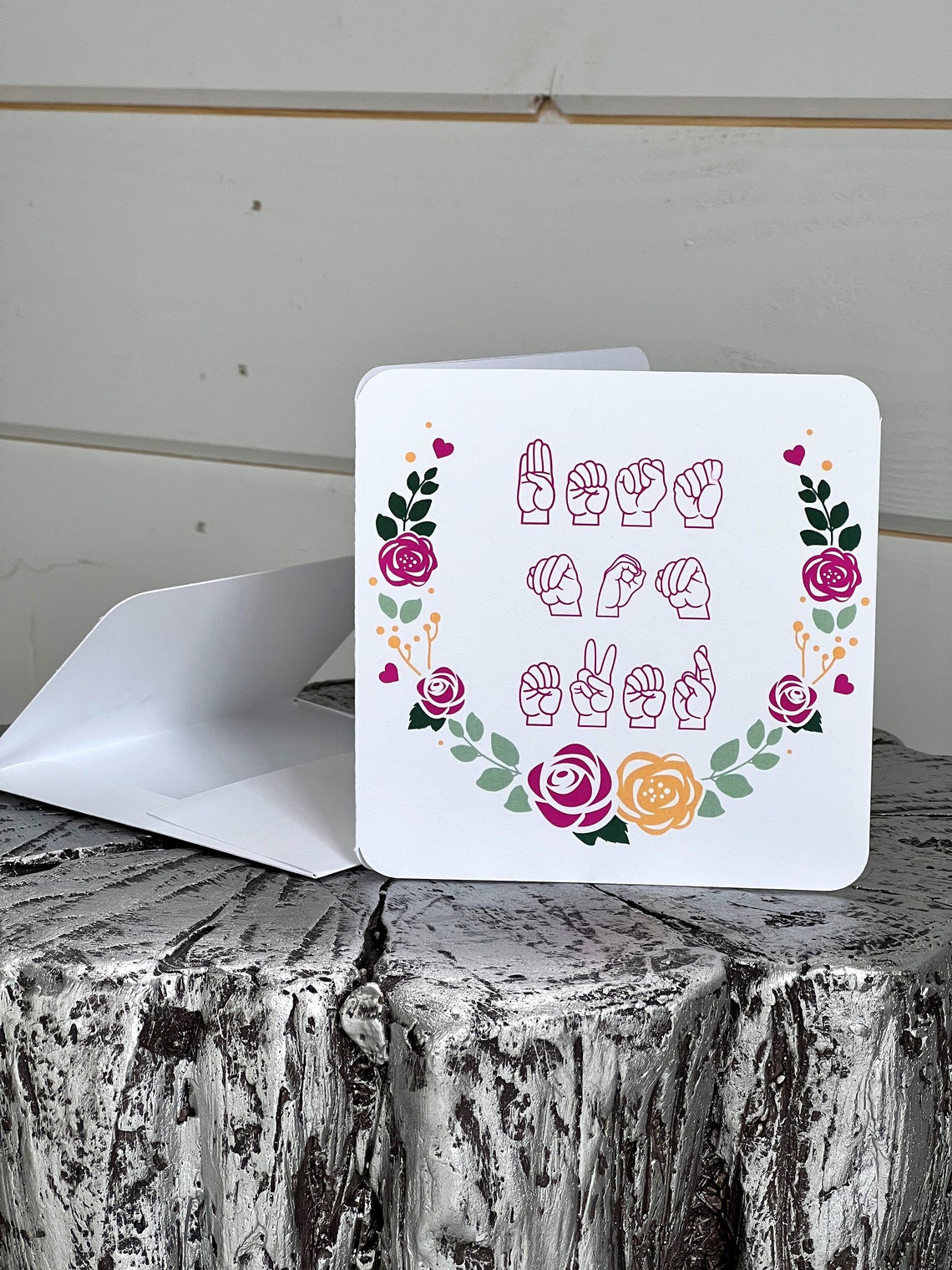 Sign Language Mother's Day Card / ASL Best Mom Ever Card / - Etsy