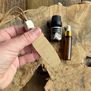 Wood Car Diffuser for Essential Oils / Hanging Car Freshner / Wood ...