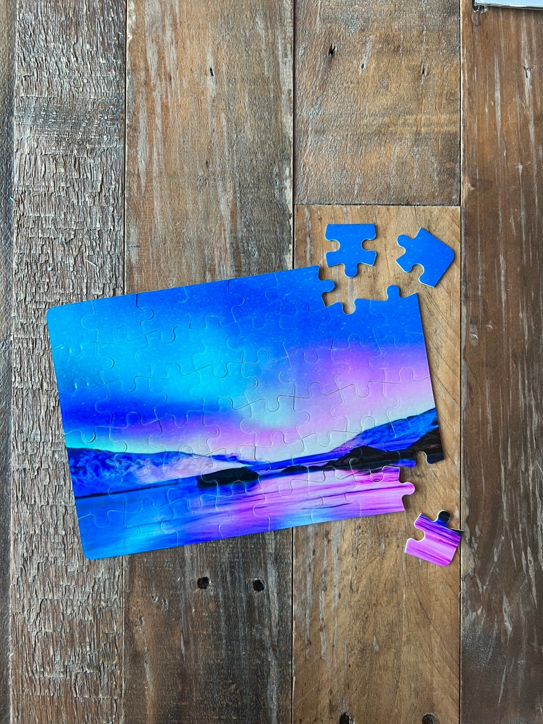 Northern Lights Puzzle / Polar Lights Jigsaw Puzzle / Alaska Gift ...