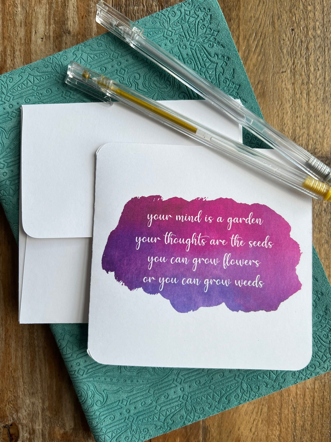 Inspirational Card / Uplifting Greeting Card / Positive Card ...