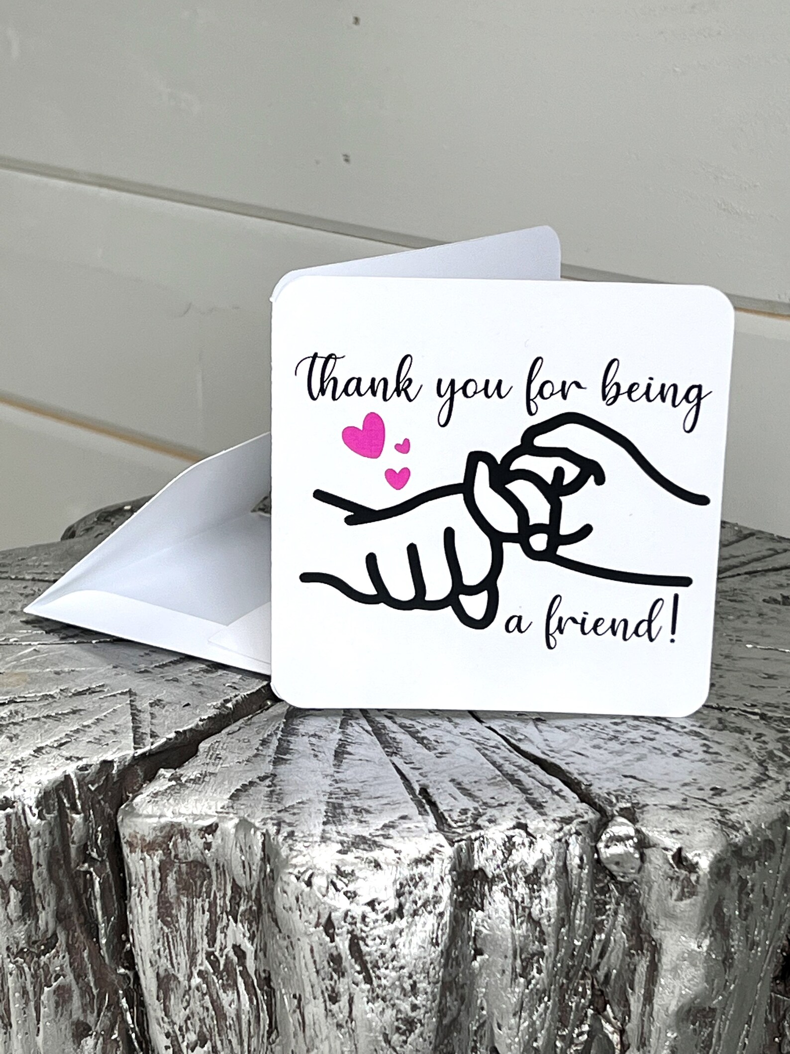 Sign Language Card for Friend / ASL Thank You for Being a - Etsy