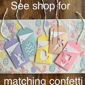 Easter Gift Card Holders / Easter Basket Name Tag / Gift Card Tag ...