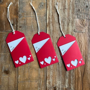 Valentines Day Gift Card Holders / Valentine’s Day Gift Tag / Gift Card ...