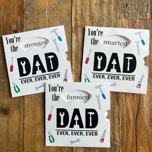 Interactive Father’s Day Card / Best Dad Ever Card / Card for Dad ...