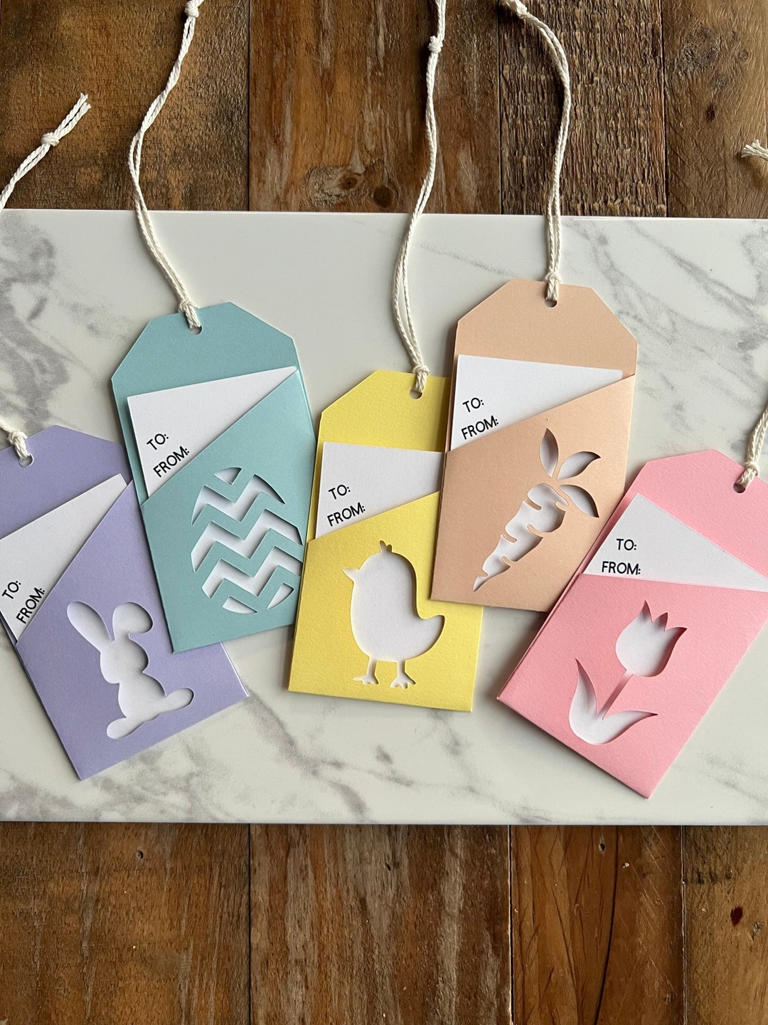 Easter Gift Card Holders / Easter Basket Name Tag / Gift Card Tag ...