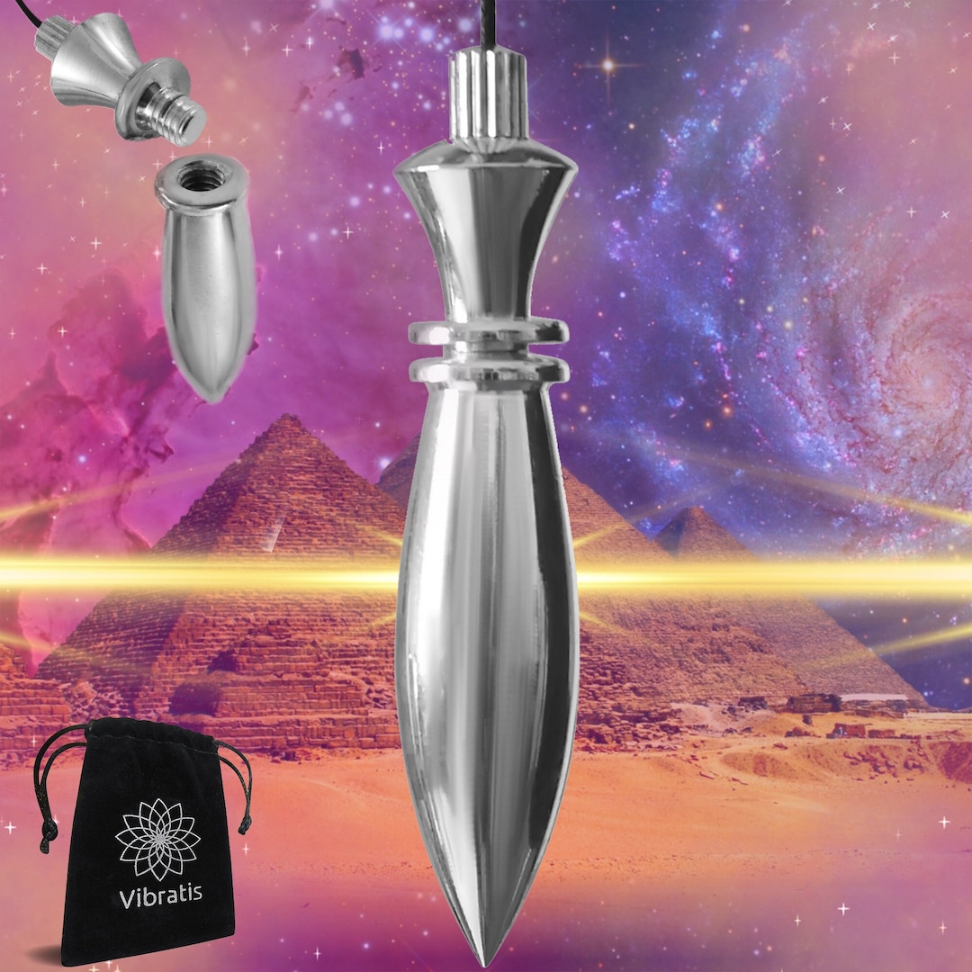 Dowsing Divinatory Pendulum Silver Thoth - Etsy