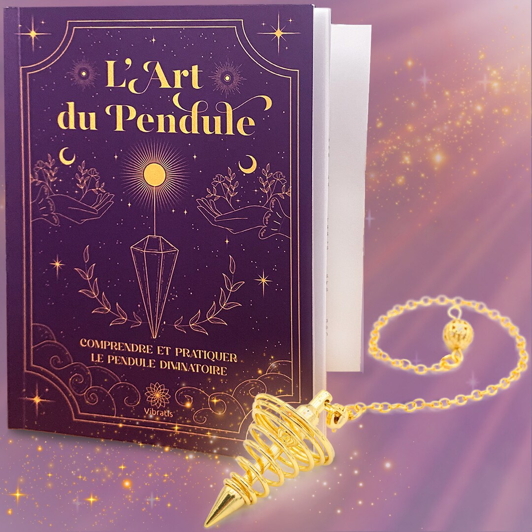 The Art of the Pendulum: Dowsing Pendulum Book With Golden Spiral ...