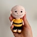 Crochet Charlie Brown Pattern, Amigurumi Charlie Brown Pattern - Etsy